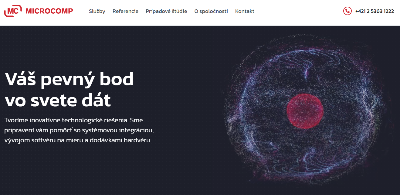 MICROCOMP - Váš pevný bod vo svete dát | MICROCOMP